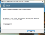 how to install java in windows 10 Java 1.8, JDK8 Kit Downlaod