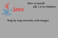 how to install java in windows 10 Java 1.8, JDK8 Kit Downlaod